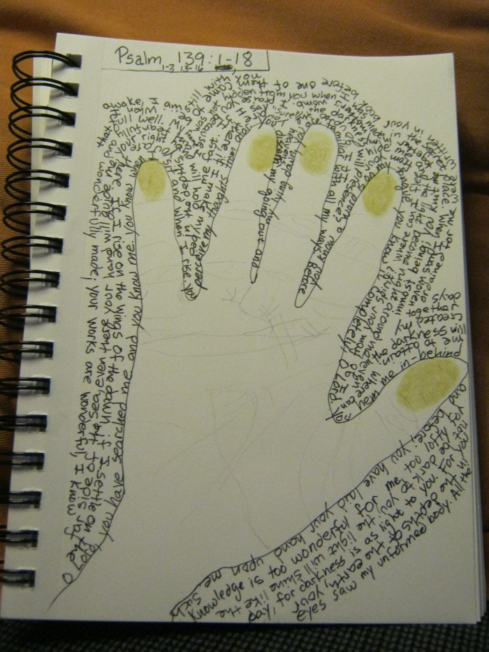 Weekly Prayer Practice: Psalm 139 Meditation | Spacious Faith